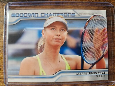 2023 UD Goodwin Champions Maria Sharapova #82 Tennis Major Winner | eBay