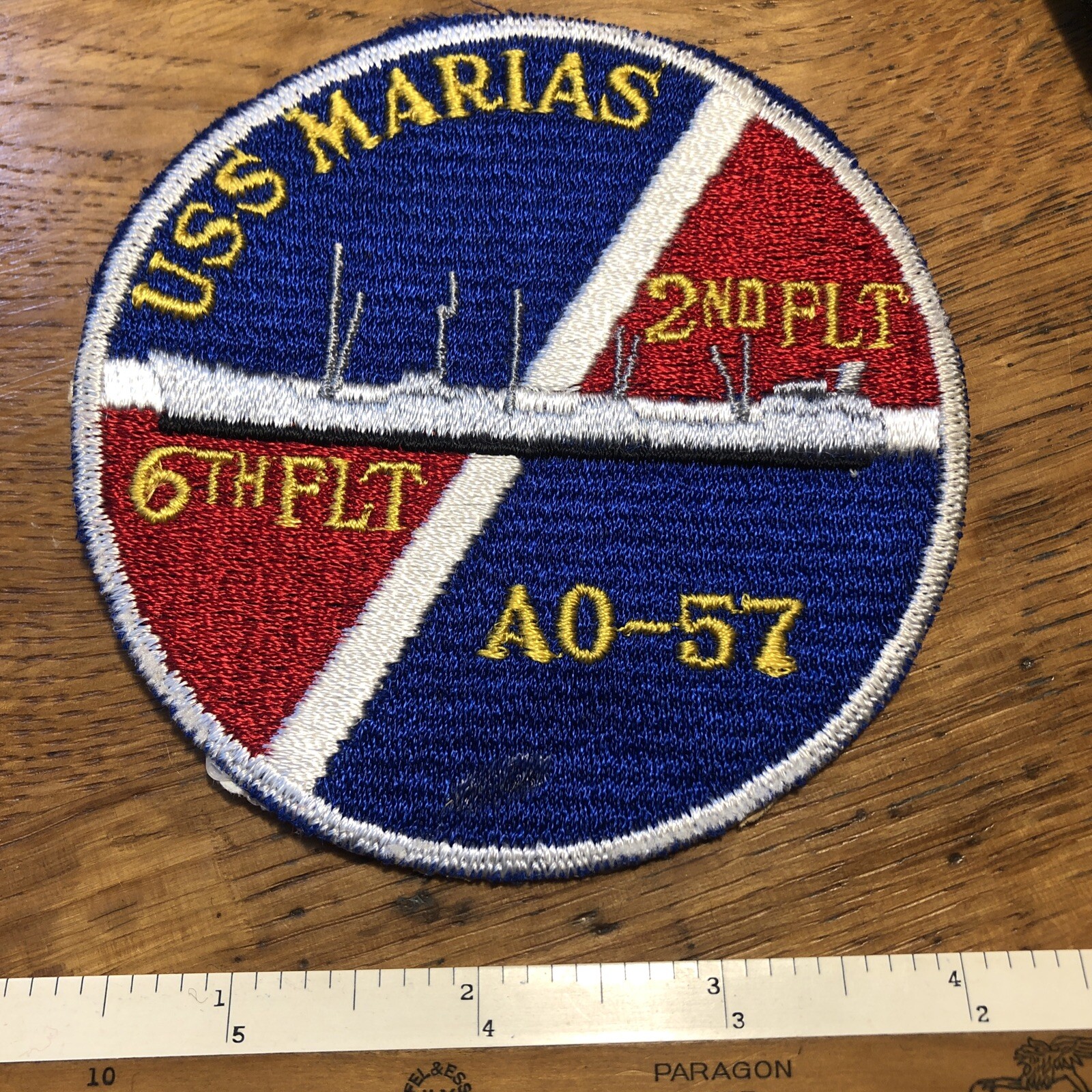 US Navy USS Marias AO-57 Patch Ship Fleet | eBay