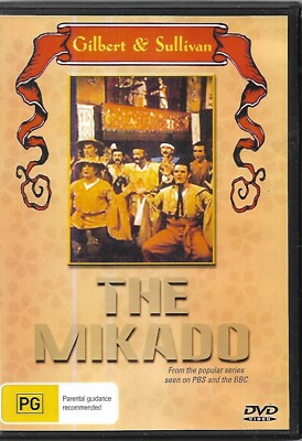 Gilbert & Sullivan The Mikado (1983) DVD | eBay Australia