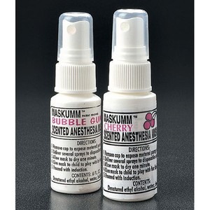 Scented Anesthesia Mask Spray, 0.6oz Bubblegum 1 ea