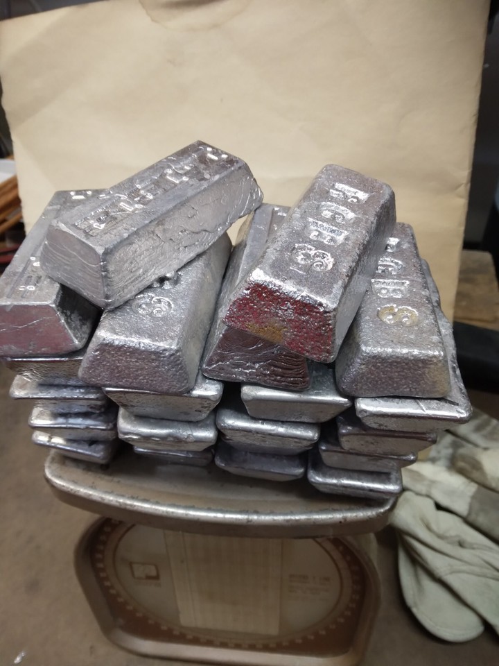 20 lbs. Box Used Lead Stick-on Wheel Weights Ingots -Sinkers-Bullets | eBay