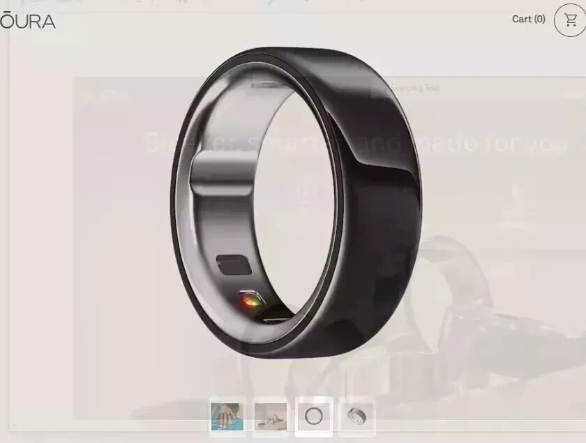 NEW Oura Ring Gen 4 Color :Black New In Box Size 4,5,6,7,8,9,10,11,12 ...