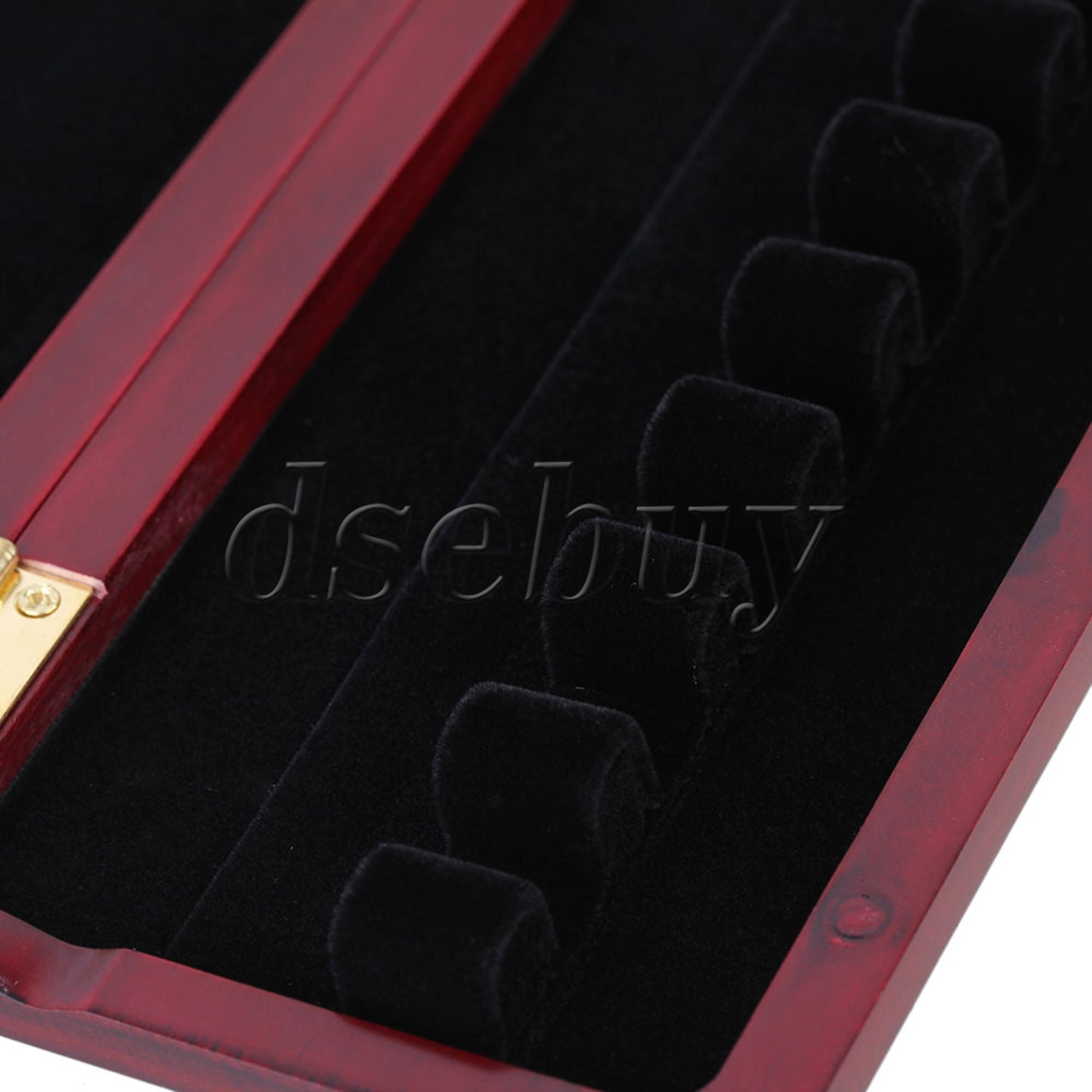 Mahogany Color Wooden Bassoon Reed Box for 10 Reed Hold Guard Against ...