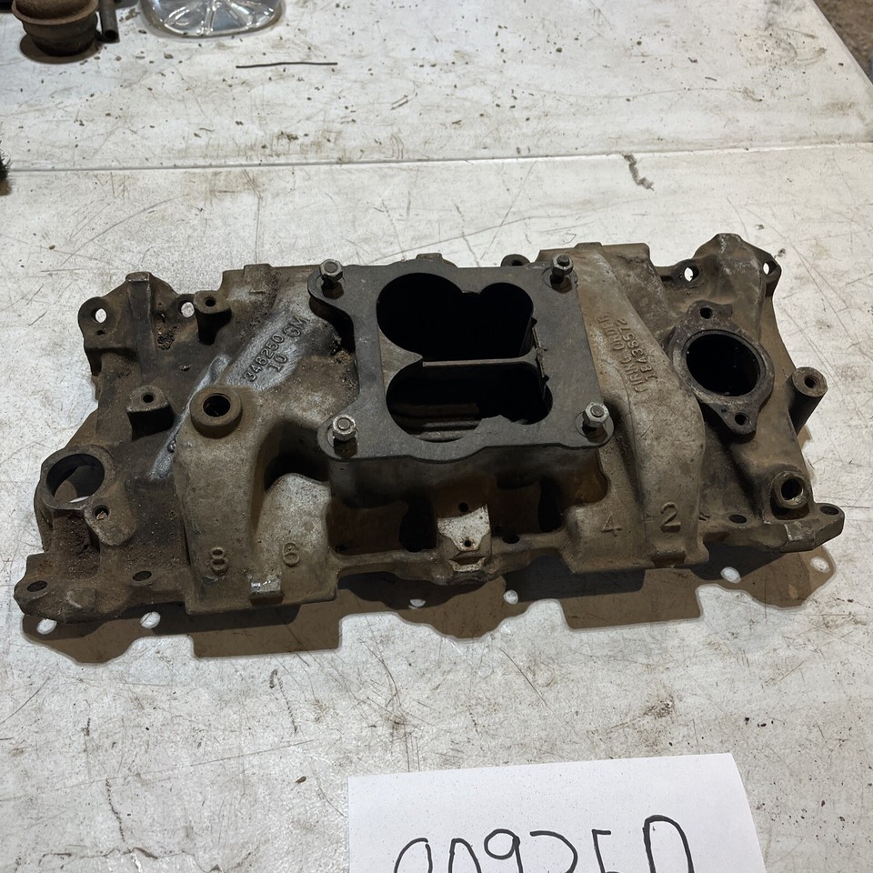 1975-1979 Chevy GM 5.7L 350 4 Barrel Intake Manifold - 346250 | eBay