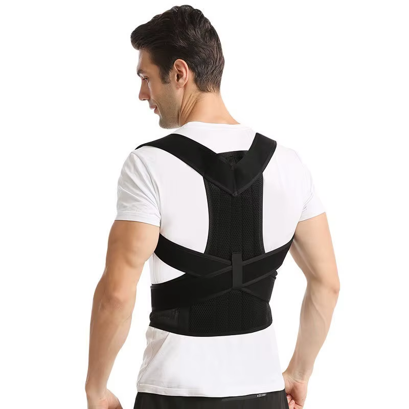 Adjustable Scoliosis Posture Corrector Corset Back Brace Lumbar Support ...