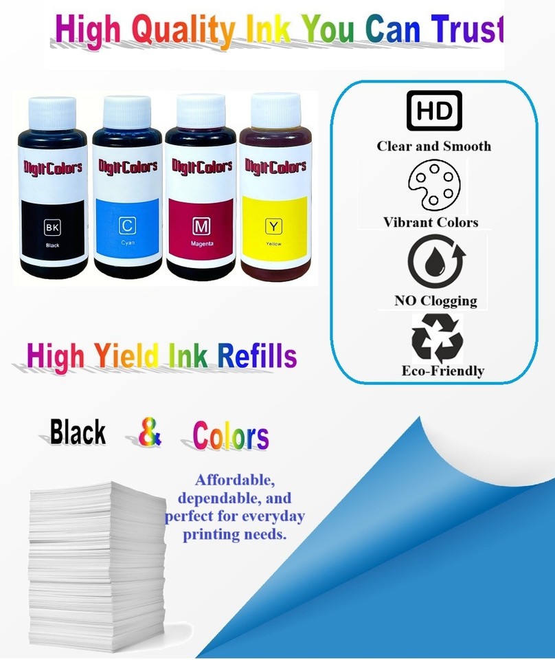 400ml Ink refill kit for Canon cartridge PG-243 CL-244 PIXMA MX492 ...