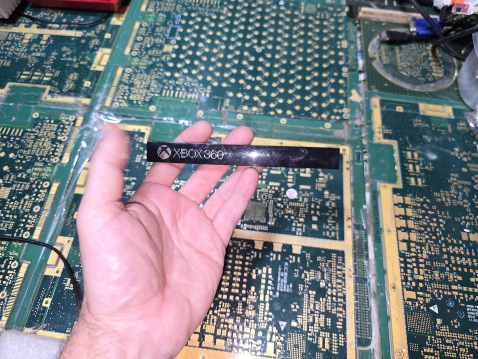 Microsoft Xbox 360E 1538 Disk Drive ^Black^ *Glossy* (1)-Bezel ONLY ...