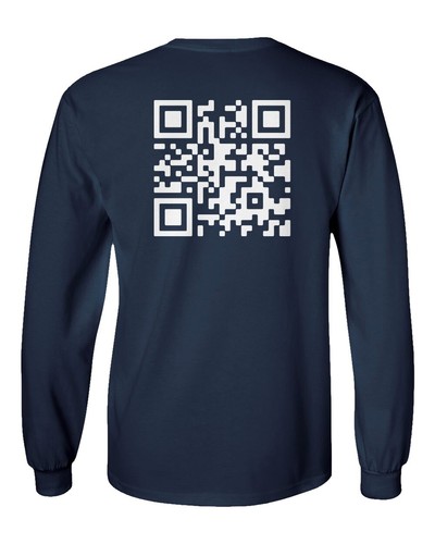 Trump Dancing Dance QR Code Funny President Long Sleeve Tshirt | eBay