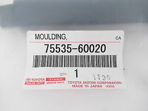 75535-60020 Lexus genuine GX 460 OEM (RH) lower front glass revair ...