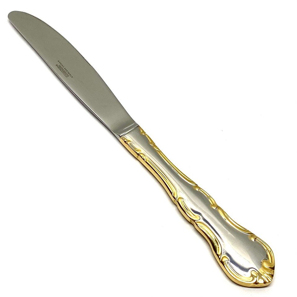Cambridge MELINDA Stainless Gold Accent Silverware Flatware CHOICE | eBay
