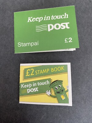 Ireland Stamps 2 Pound Booklet HB26, HB27 Keep In Touch Post | eBay