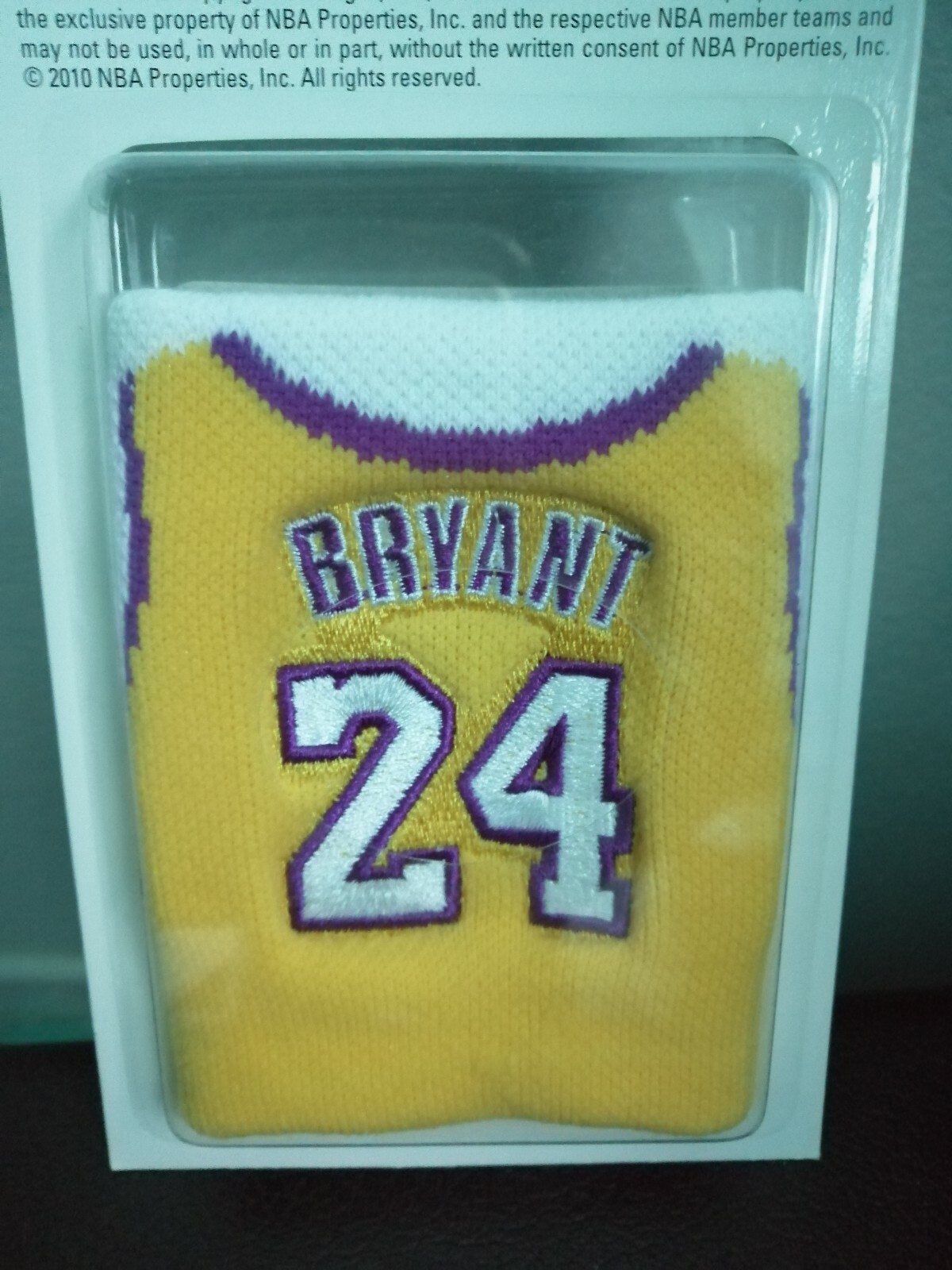 Vintage y2k Kobe Bryant black mamba Lakers arm band nba official rare ...