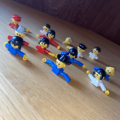 Vintage Lego Homemaker Basic People Figures From Wrexham Lego Factory ...