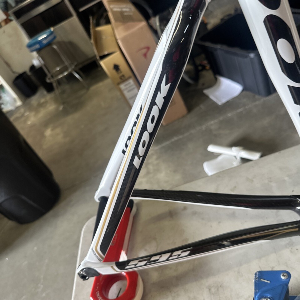 Look 595 Frame- Set Size Small No Been Mounted ( Brand New ) | eBay