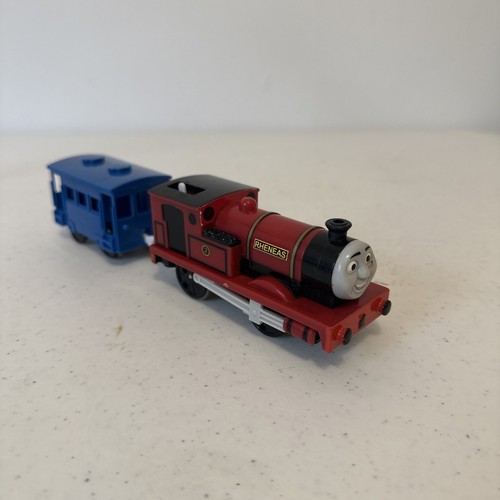 Thomas & Friends Rheneas Trackmaster Motorized Train Engine 2008 WORKS ...