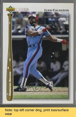 1992 Upper Deck Homerun Heroes Ivan Calderon #HR24 READ 0n2 | eBay
