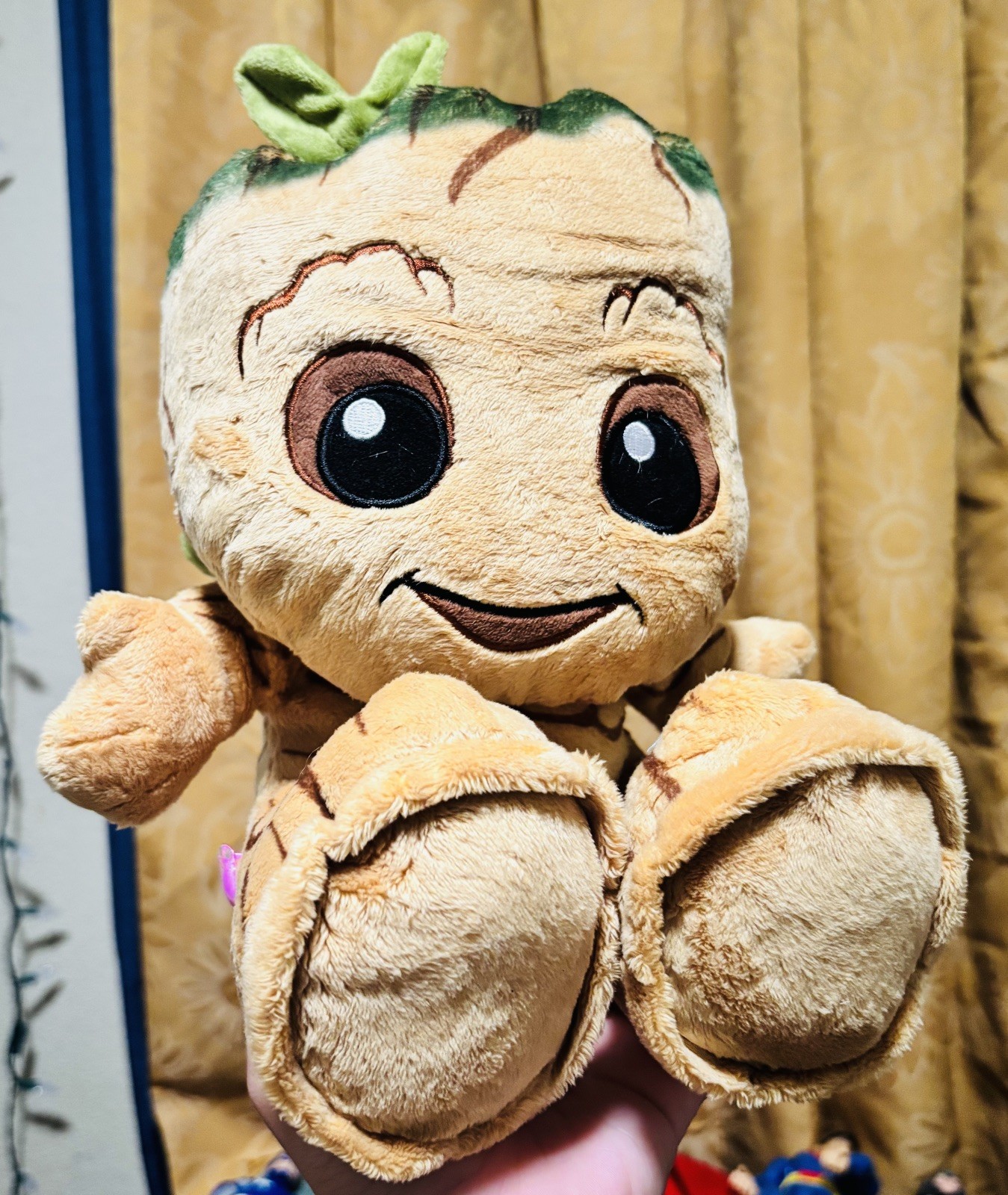 Disney Big Feet Foot 10” Baby Groot Guardians Of The Galaxy Plush ...