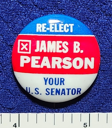 OFFICIAL JAMES PEARSON KANSAS (R) SENATE 1966 SCHOEPPEL POLITICAL ...