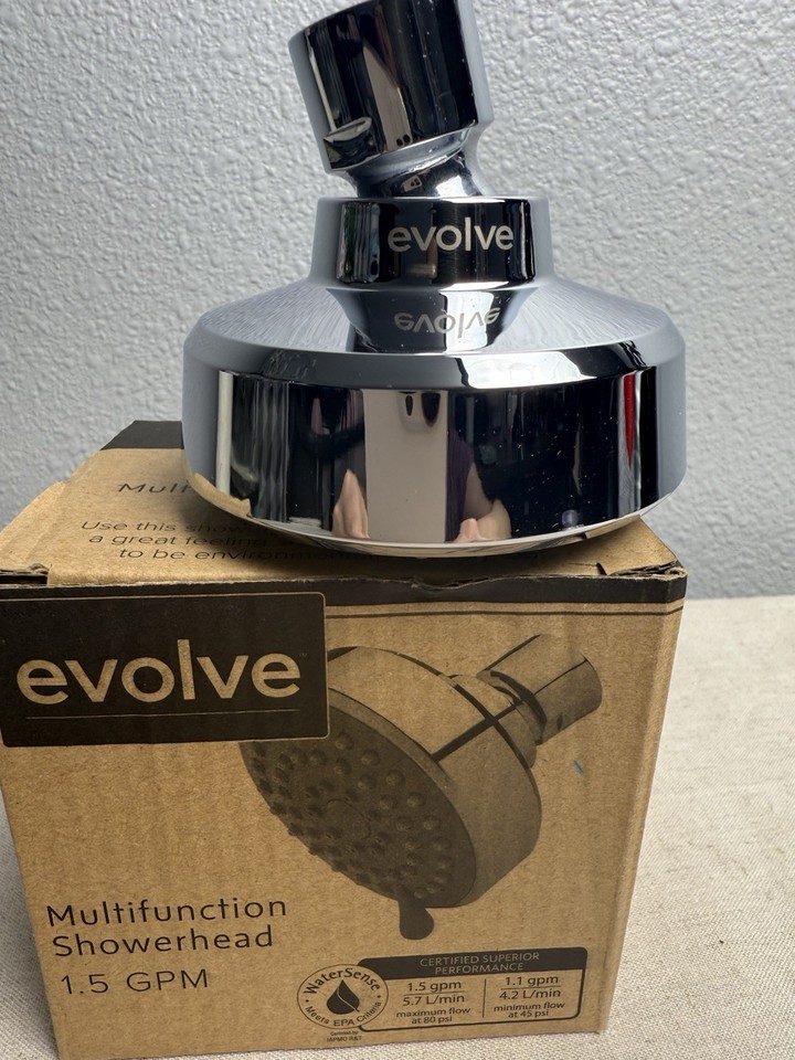 Evolve Water Sense Shower Head & Faucet Water Saver - New! | eBay