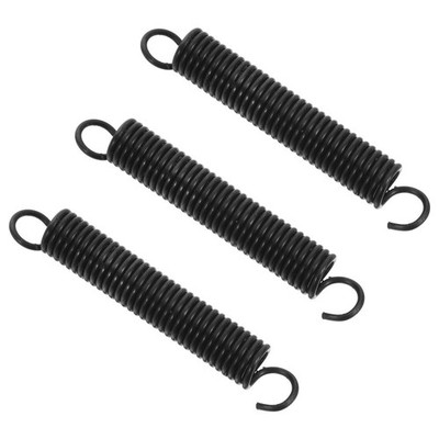 3pcs Stainless Steel Spring Hooks Tension Springs Extension Springs ...