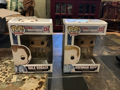 Funko Pop Step Brothers Brennan Huff #233 and Dale Doback #234 GREAT ...