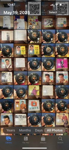 Elvis Presley Original RCA Victor 45s (Lot Of 11) Vinyl Records ONE ...