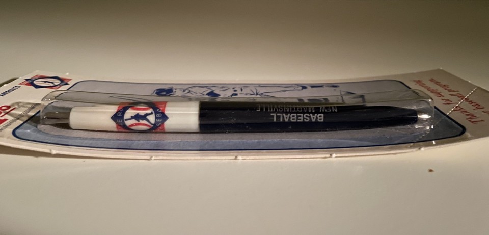 Babe Ruth 1954 Ink Pens Sales Kit Sportsman Code; Set of 10 with ...