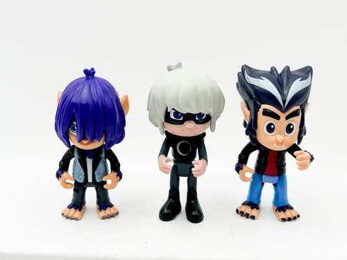 Disney PJ Masks Wolfies Howler Kevin Figures Wolfy Villains & Luna Girl ...