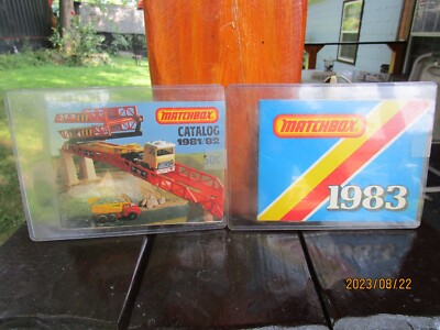 1981 / 82 + 83 Matchbox Collectors Catalog Catalogue Vintage Lesney ...