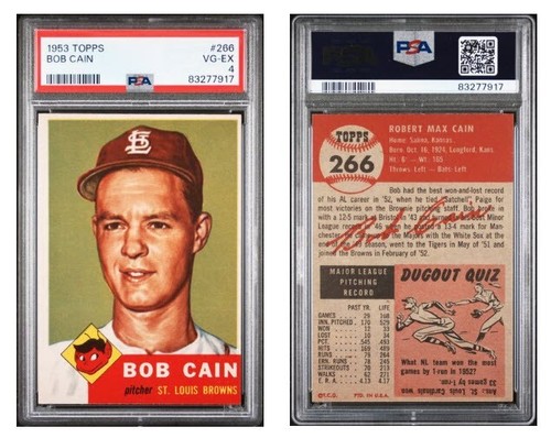 28 Card Lot 1953 Topps Baseball All PSA Starter Set For Collector SP ...