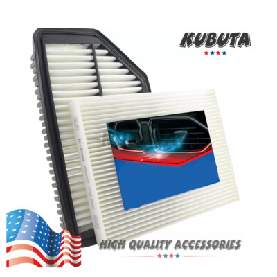 Cabin Air Filter and Engine Air Filter for Kia Soul 2014-2019 97133 ...