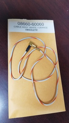 HP 08660-60060 Cable Assembly White/Orange NEW! | eBay