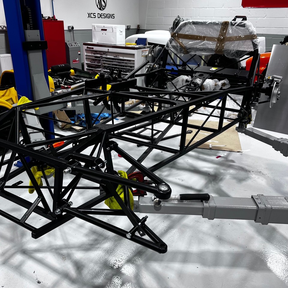 XCS Dieci (KIT) Square Tube Chassis (Bare Metal) | eBay UK