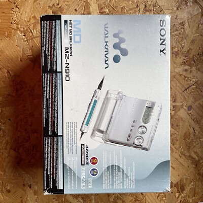Sony MZ-N910 Net MD Walkman MiniDisc Recorder/Player silver | eBay