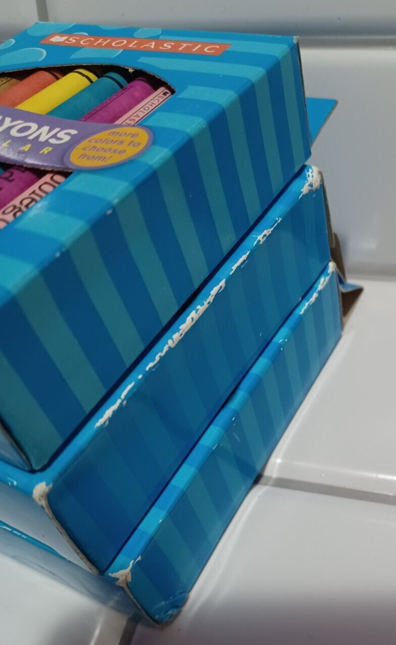 Pack Scholastic Crayons 24 Crayons Per Each Box (72 Crayons Total) for ...