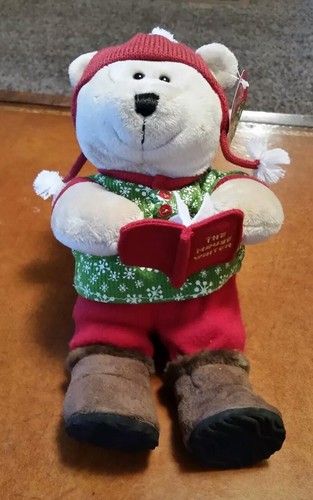STARBUCKS Bearista Bear 2010 Mouse Writer Winter 97th Ltd Ed Holiday ...