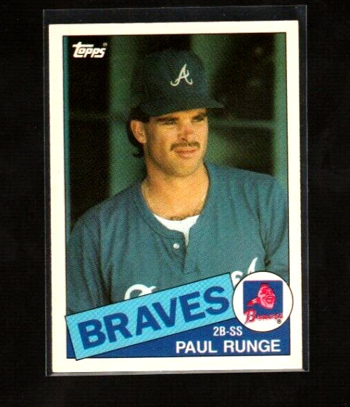 Paul Runge - 1985 Topps Traded Baseball #100T X ROOKIE CARD | eBay