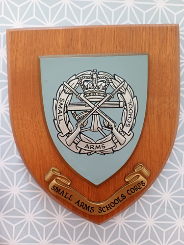 Small Arms School Corps Wall Plaque | eBay UK