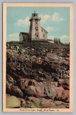 Postcard Point Prim Light Digby Nova Scotia Canada Posted | eBay
