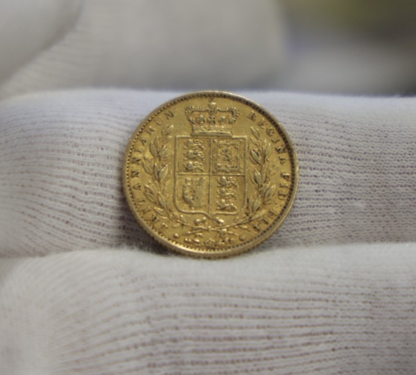 1862 Great Britain Full Sovereign Victoria .2354 AGW XF+ (Cleaned) | eBay