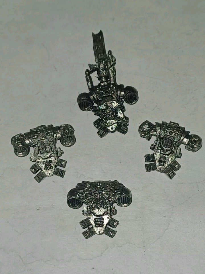 Warhammer 40K-Space Marine-4 Backpacks-Legion Of The Damned-Metal ...