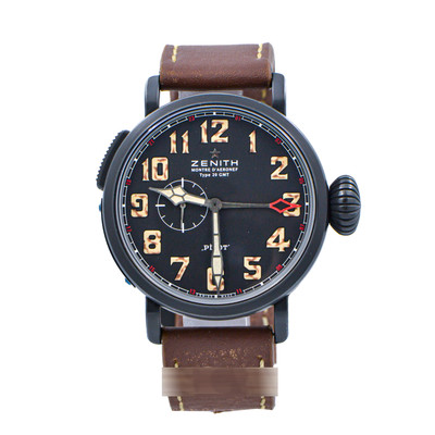 ZENITH Pilot Type 20 96.2431.693 Black DLC Titanium Automatic Men's ...