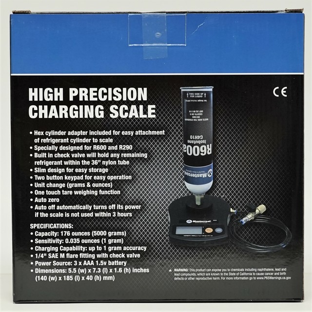 Mastercool High Precision Charging Scale - Black (98201) for sale ...