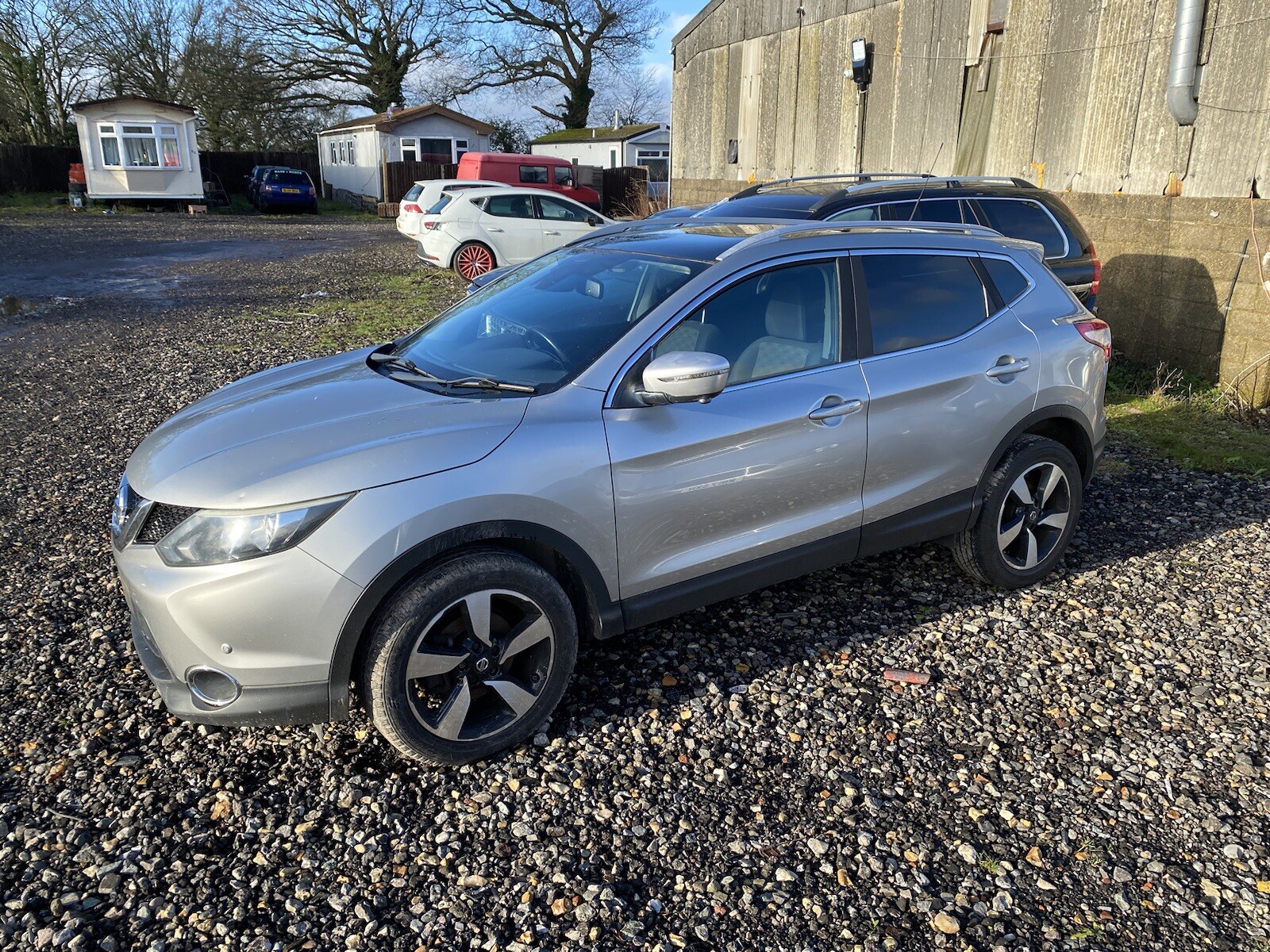 NISSAN QASHQAI J11 2014-2017 Breaking all parts.silver paint code KYO ...