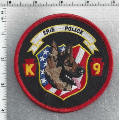 City of Erie Police K-9 (Pennsylvania) 1st Issue Shoulder Patch | eBay
