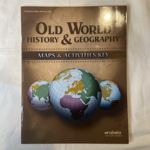 A Beka Old World History & Geography Maps & Activities Key 4th edition ...