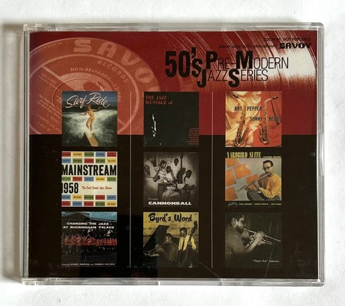 SAVOY JAZZ 50's PRE-MODERN SERIES SAMPLER JAPAN PROMO ONLY CD 2000 TDCH ...