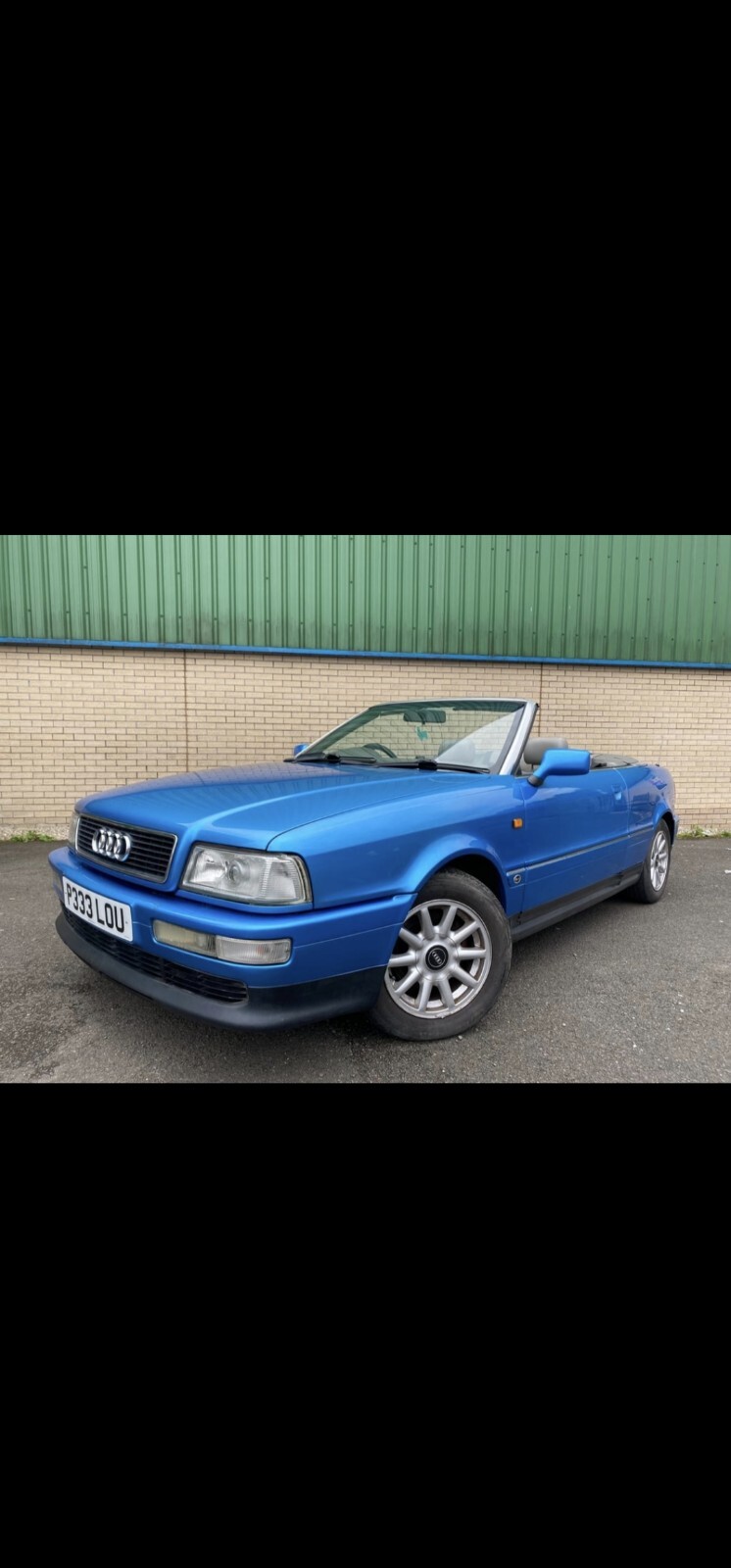 STOCK CLEARANCE !!! Audi 80 Cabriolet 2.6 V6 1995 Bonnet Breaking ...