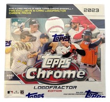 2023 Topps Chrome Logofractor Edition Baseball Checklist, Boxes