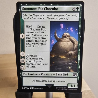 MTG - Final Fantasy: Summon: Fat Chocobo (0202) - Common - Near Mint | eBay